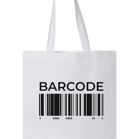 Bags | Barcode Tote Bag | Poshmark